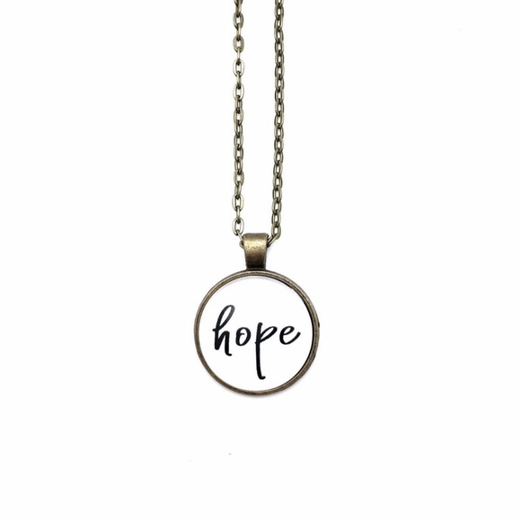 Never Lose Hope Designs | Jewelry | Hope Necklace | Poshmark